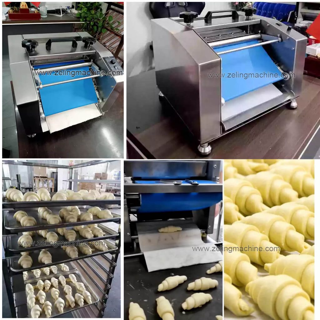 Tabletop Croissant Rolling Machine – Shijiazhuang Zeling Technology Co ...