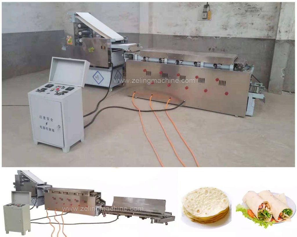 Arabic Pita Bread Production Line – Shijiazhuang Zeling Technology Co., Ltd