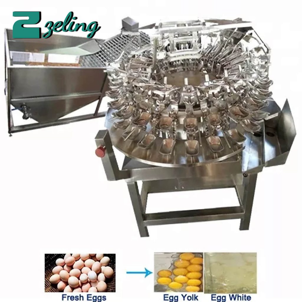 Eggs White and Yolk Separating Machine – Shijiazhuang Zeling Technology Co., Ltd